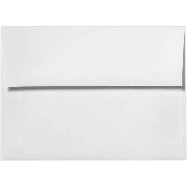 LUX Paper A2 Invitation Envelopes, 4 3/8" x 5 3/4" - 24lb. Bright White ...