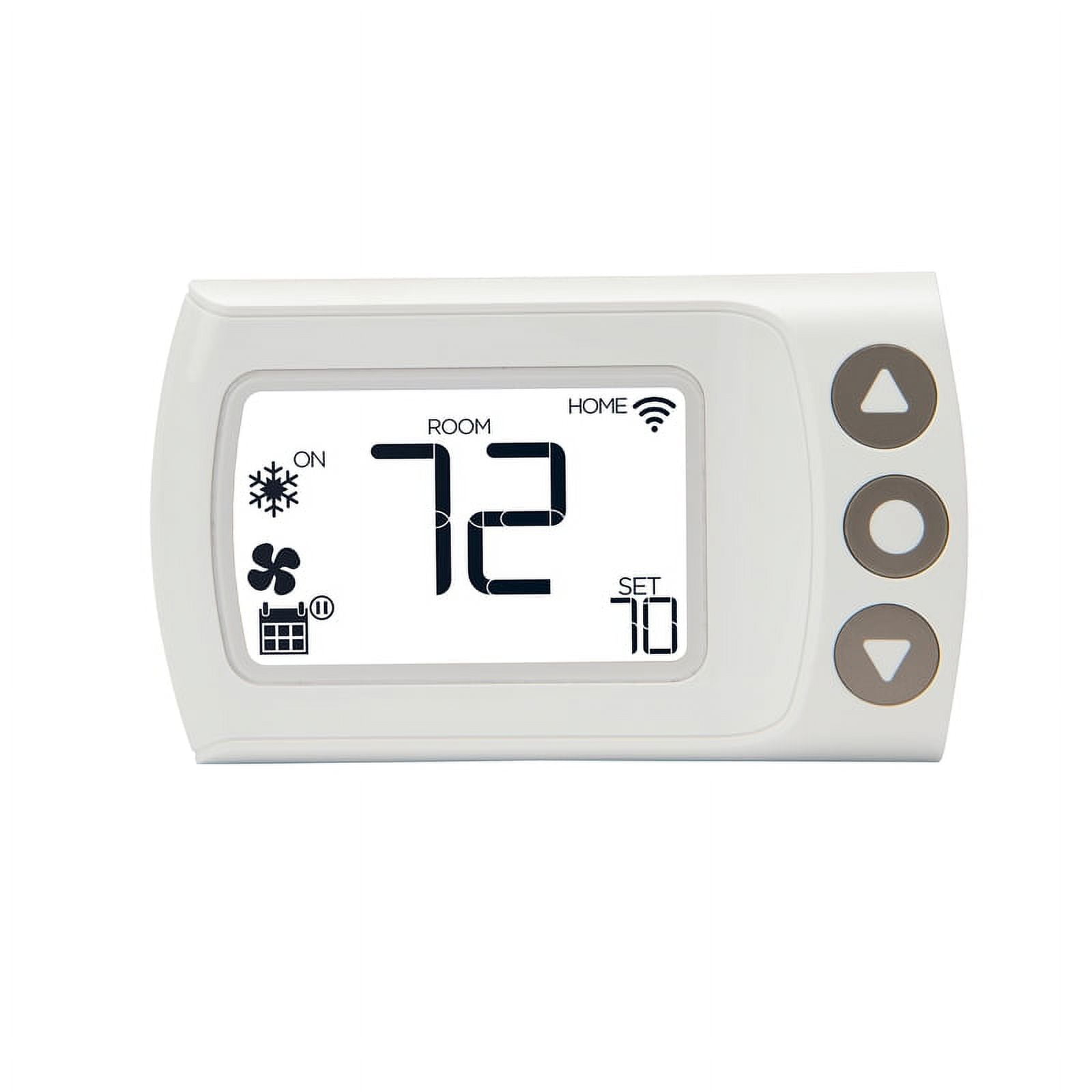 LUX Products CS1 WiFi Programmable White Digital Thermostat - Walmart.com