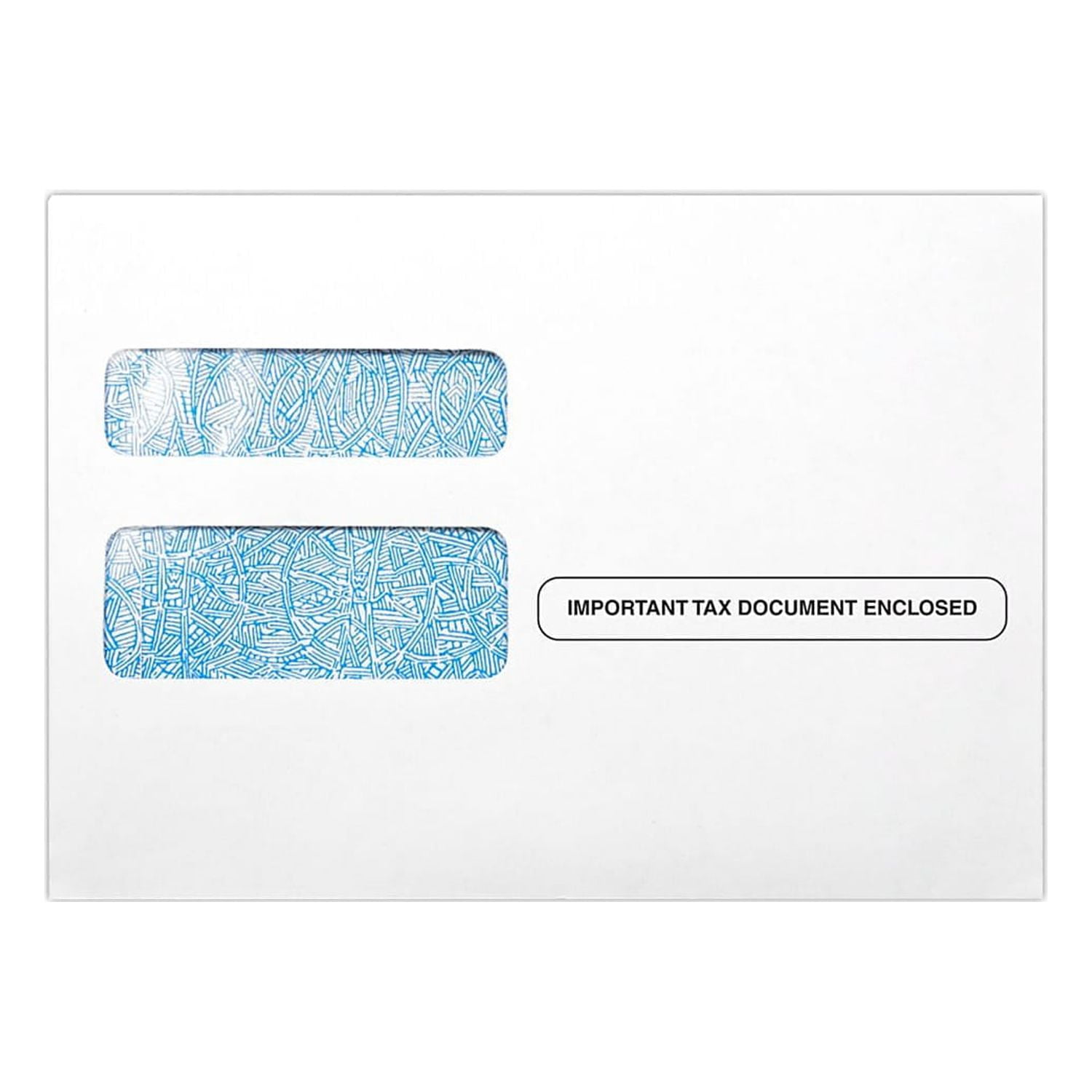 LUX W-2 / 1099 Double Window Envelopes for Checks, 5 3/4 x 8, 50/Pack ...