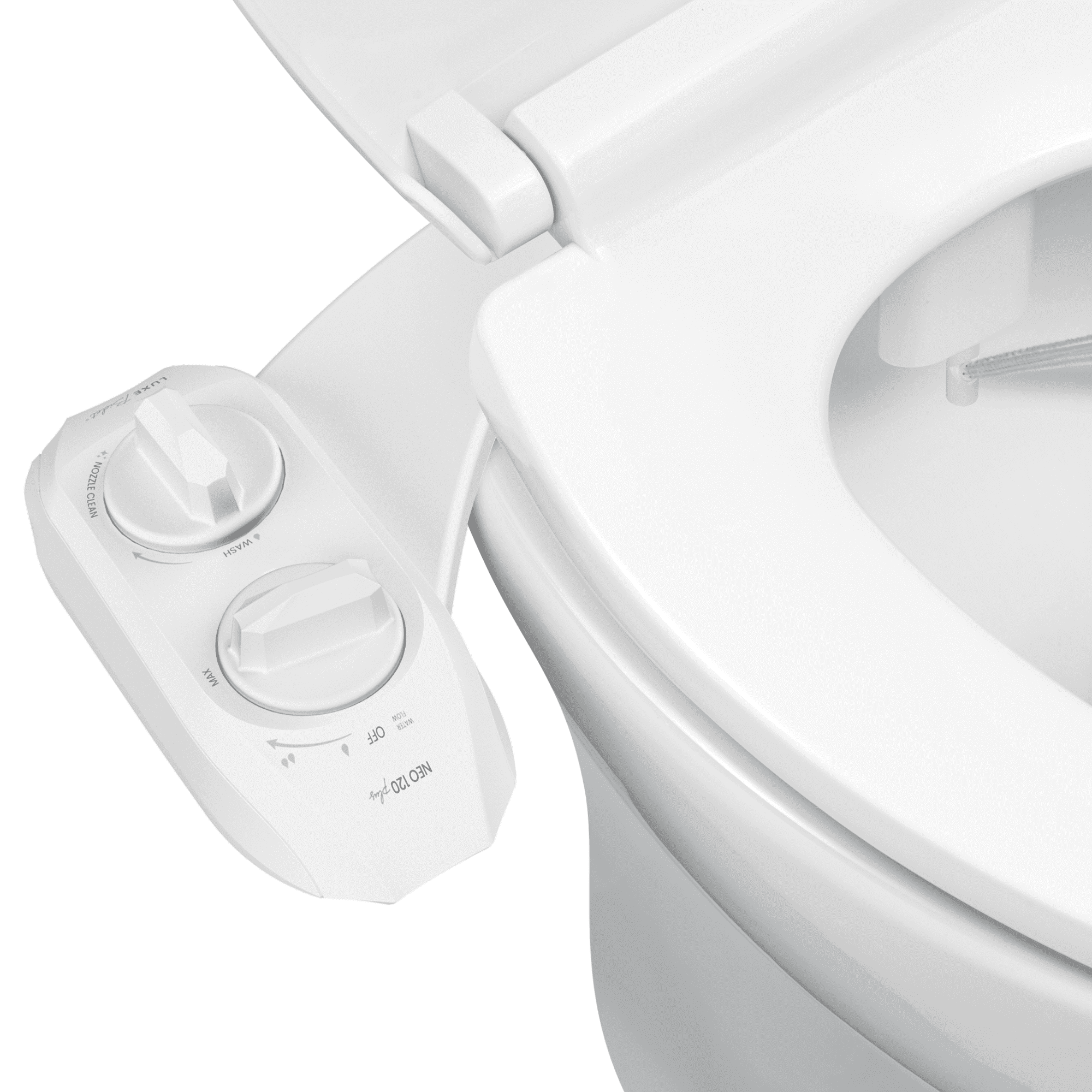 LUXE Bidet NEO 120 Plus - Cold Water Bidet Attachment with EZ-Lift ...