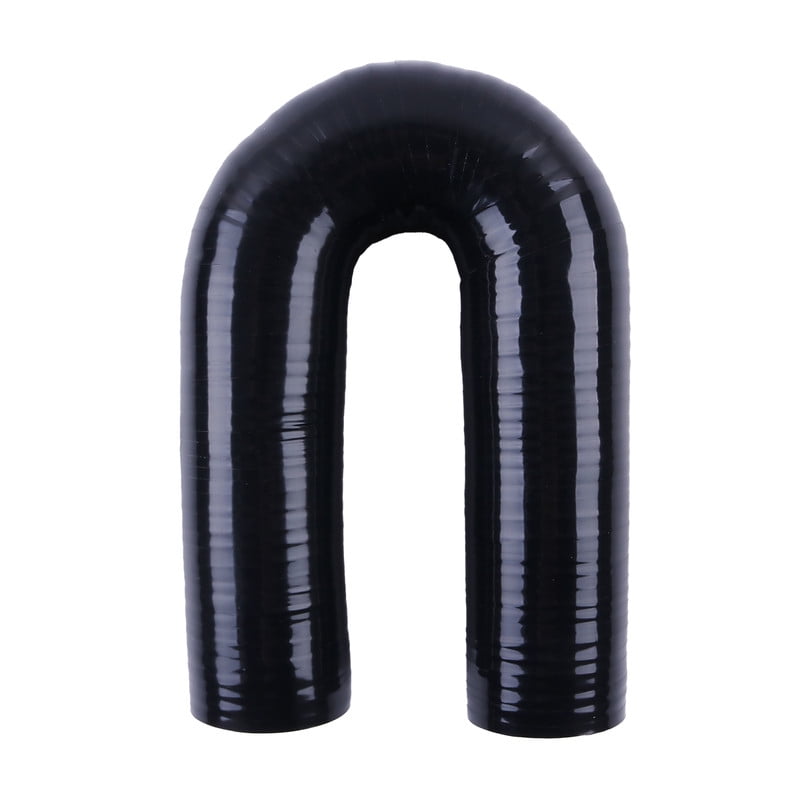 LUXERAD 180 Degree Coupler U Bend Shape Elbow Silicone Hose Pipe ID 1 1 ...