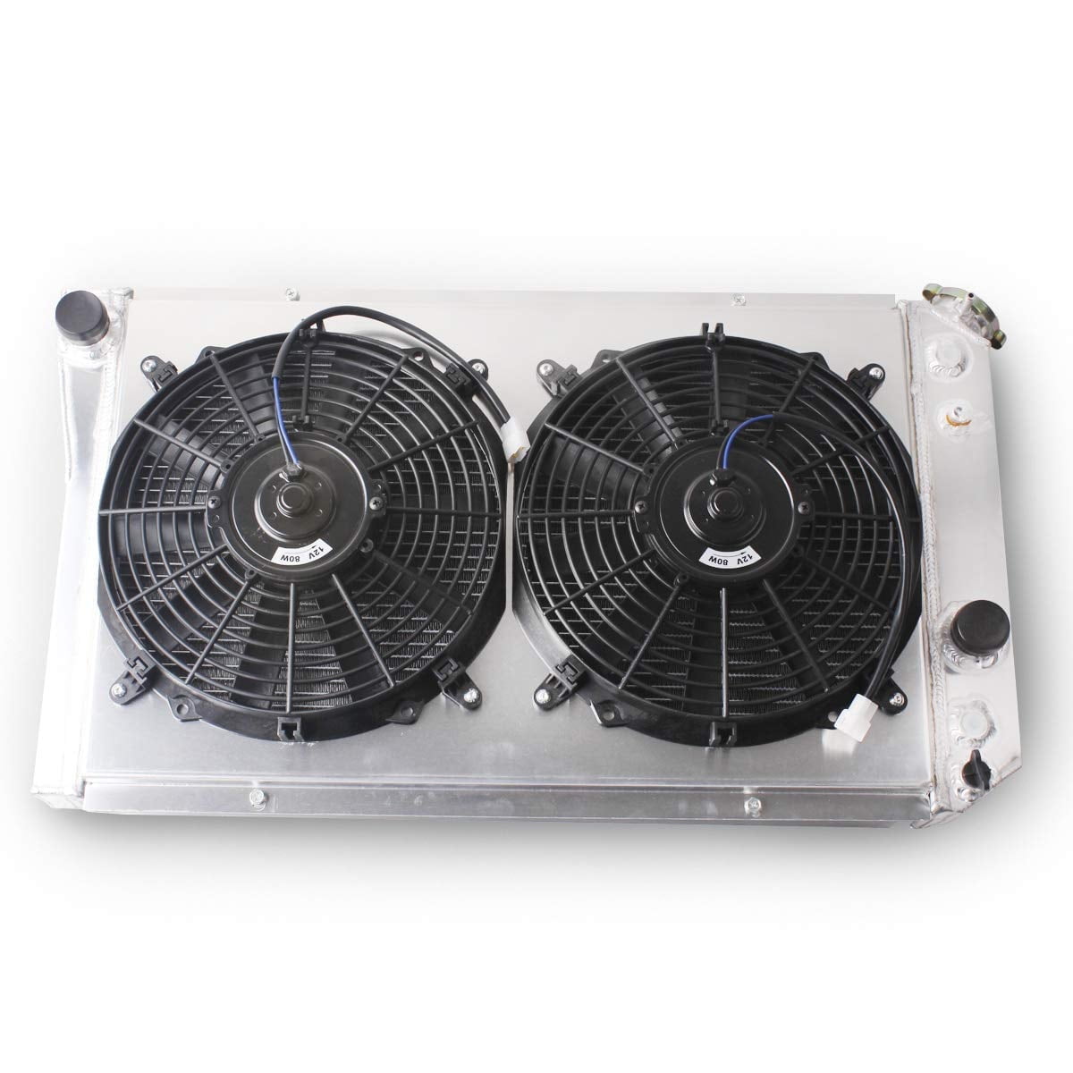 LUXERAD 3Rows for 1984-1990 Che vy Corvette/1982-2002 S10 V8 Conversion ...