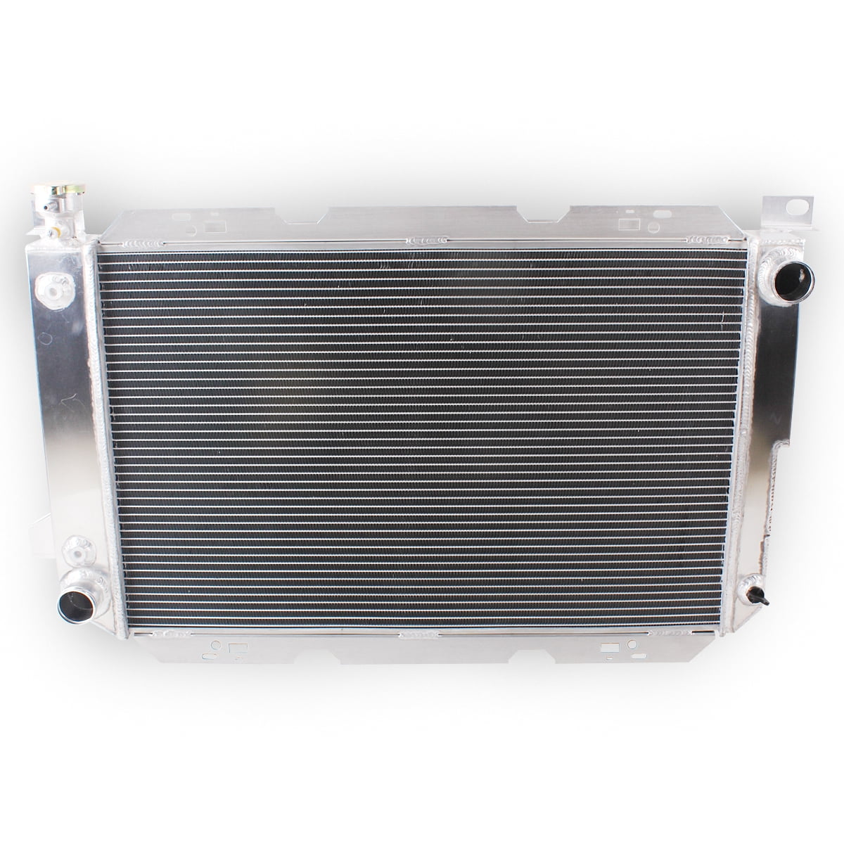 LUXERAD 4Row Aluminum Radiator For 1985-1997 Ford Bronco F150 F250 F350 ...