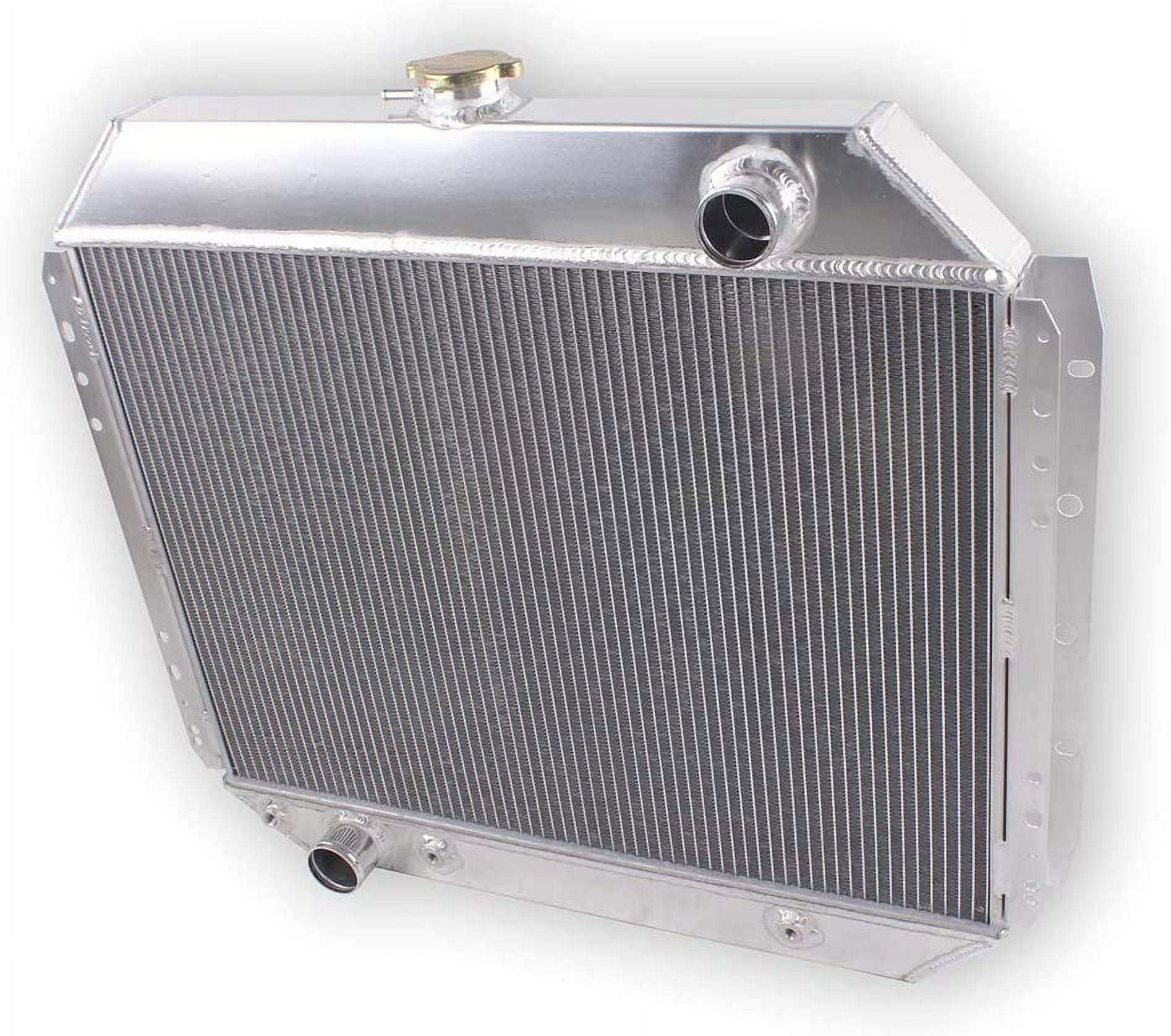LUXERAD Aluminum Radiator 4 Rows for 1966-1979 Ford F100 F150 F250 F350 ...