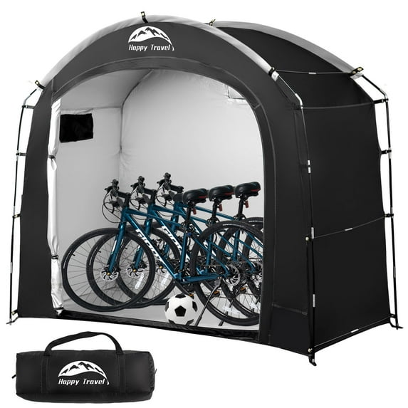LUXERAD Happy Travel Bike Storage Shed Tent, Waterproof Portable Cover ...