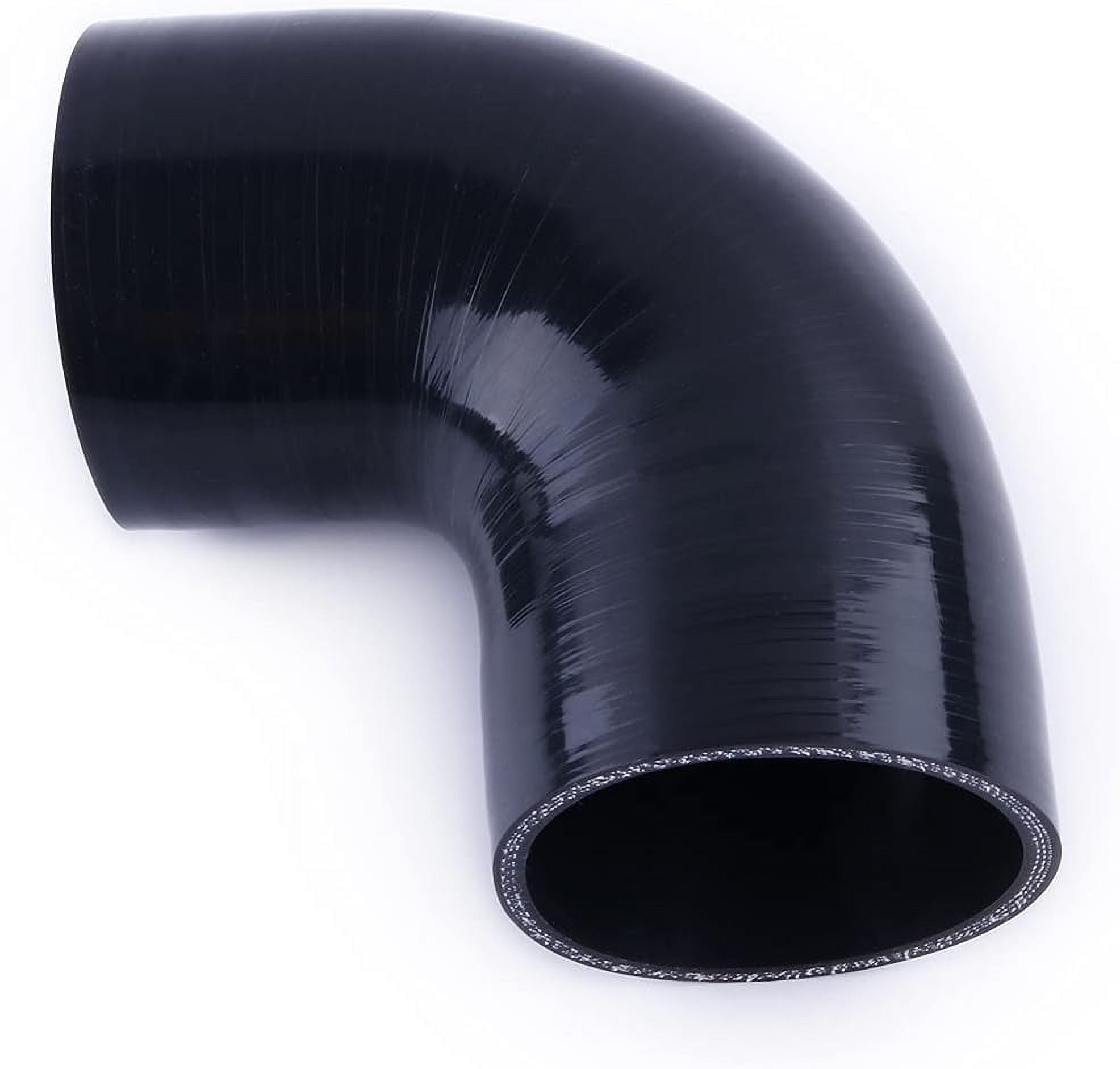 LUXERAD Silicone 90 Degree elbow Hose ,ID 2 1/2"(63mm),Length 4"(102mm ...