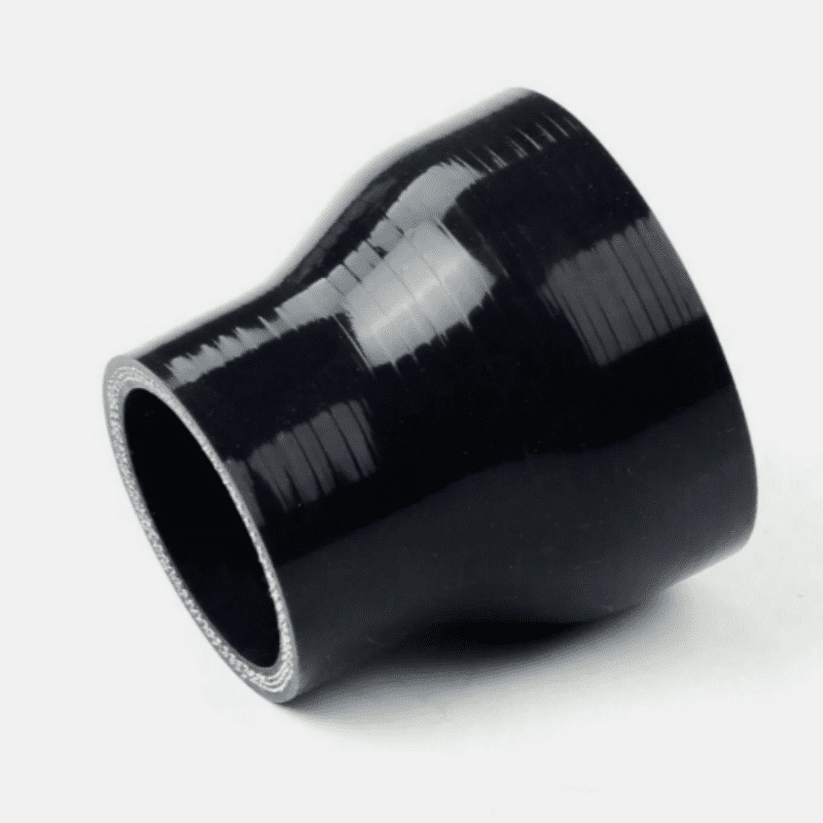 LUXERAD Straight Silicone Reducer Hose ,ID 3"-3 7/20"（75mm-85mm）,Length 3"(76mm),4-Ply (5.4mm ...