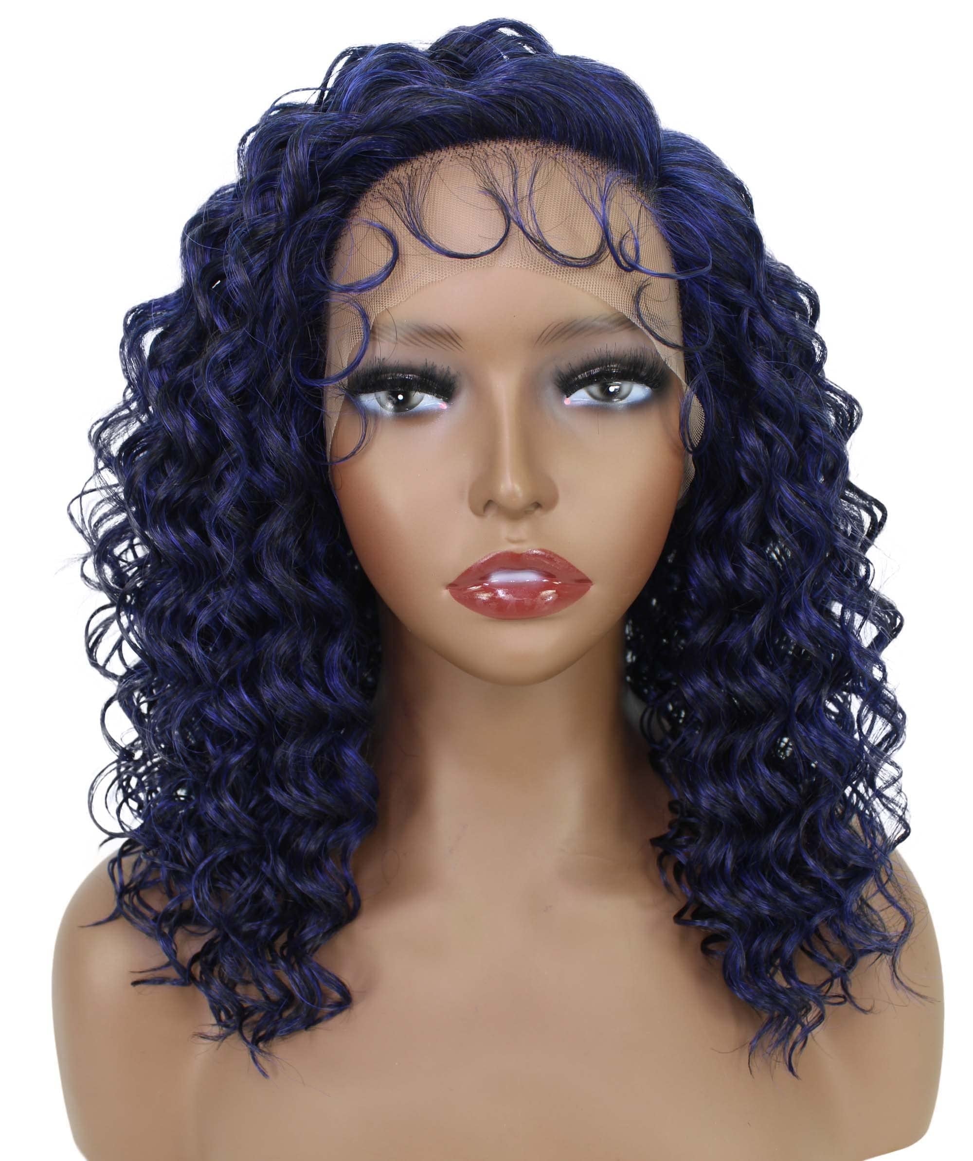 LUXLUXE Nadia 14.5” Side-parted HD Lace Front Medium Length Natural ...