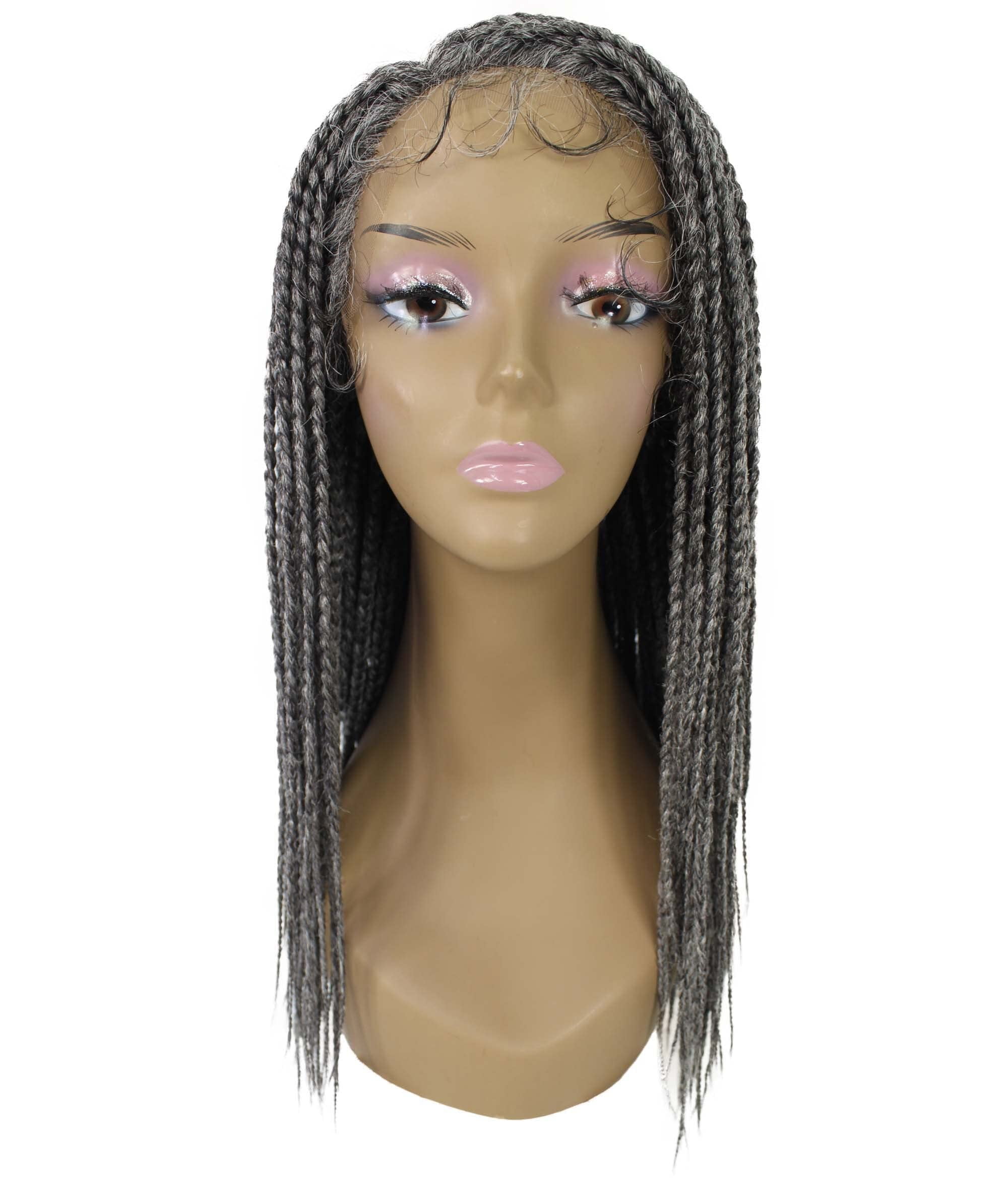 LUXLUXE Samone Curly Braided 21 in Long Braided Wig, Beauty Heat ...