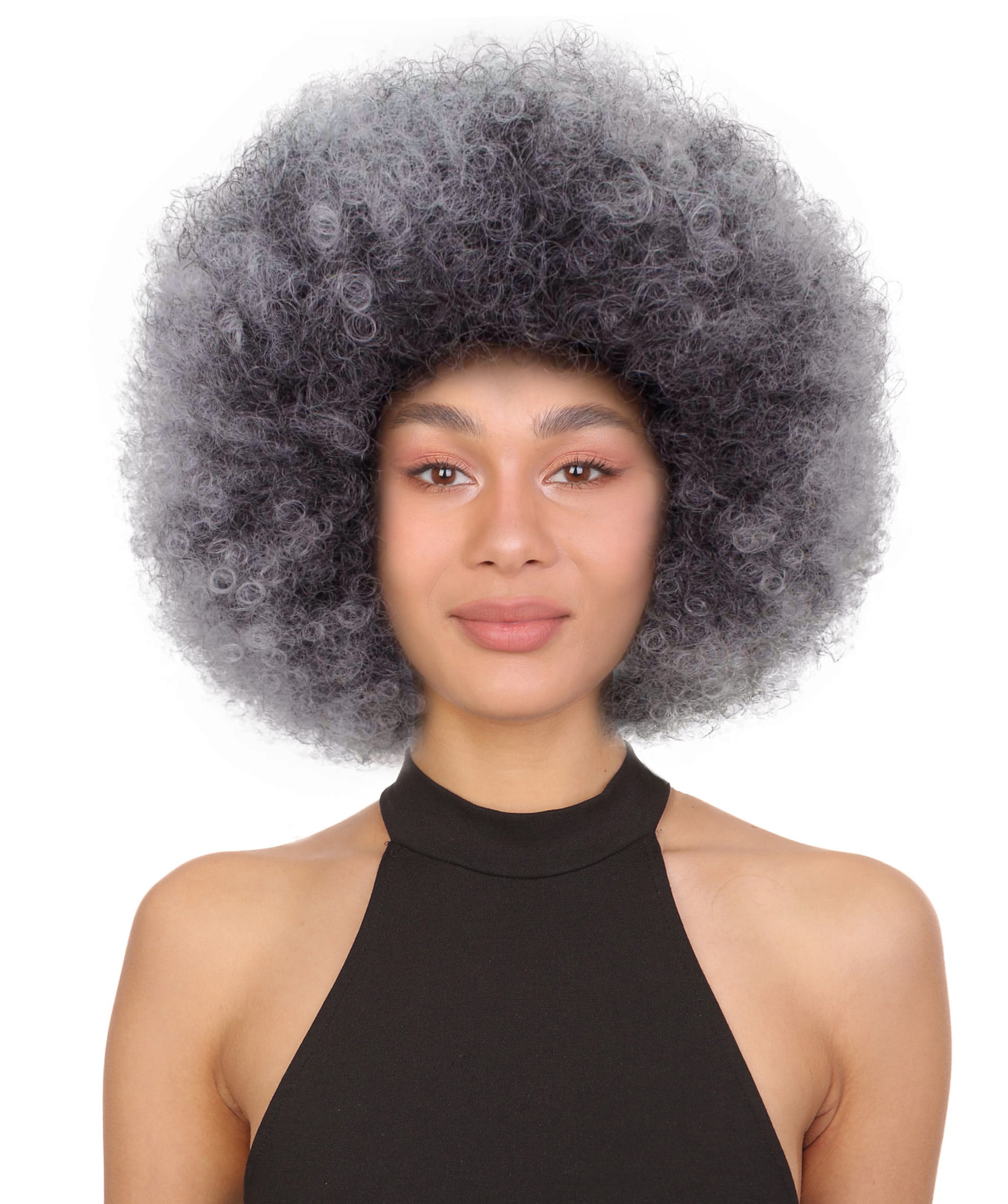 LUXLUXE Taylor 14" Curly Full Cap Synthetic Wig, Heat-Resistant Fiber ...