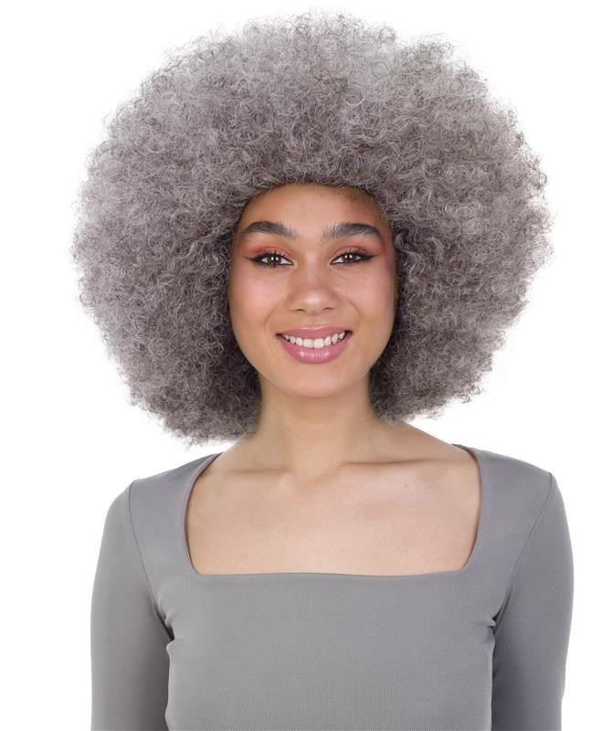 LUXLUXE Taylor 14" Curly Full Cap Synthetic Wig, Heat-Resistant Fiber ...
