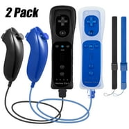 TechKen 2 Pack Remote Controller with Build in Motion Plus and 2 ...