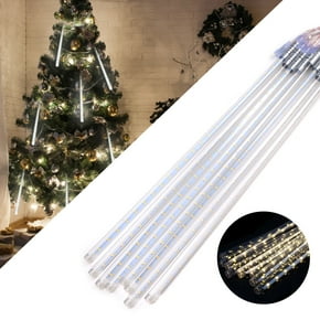 Colorful Falling Rain & Icicle Lights for Festive Outdoor Decor
