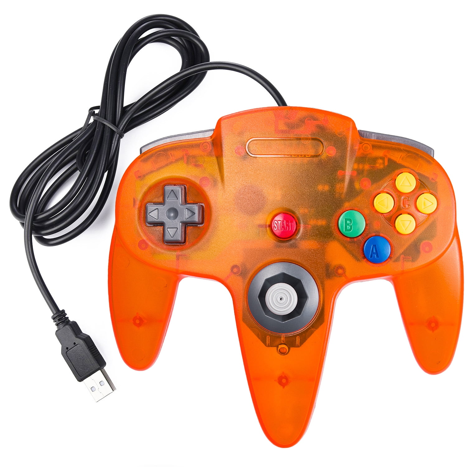 LUXMO USB N64 Controller Classic PC Gamepad Joystick Controller for ...