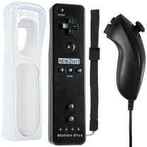 TekDeals New Wireless Game Controller - Wii Remote with Nunchuck ...