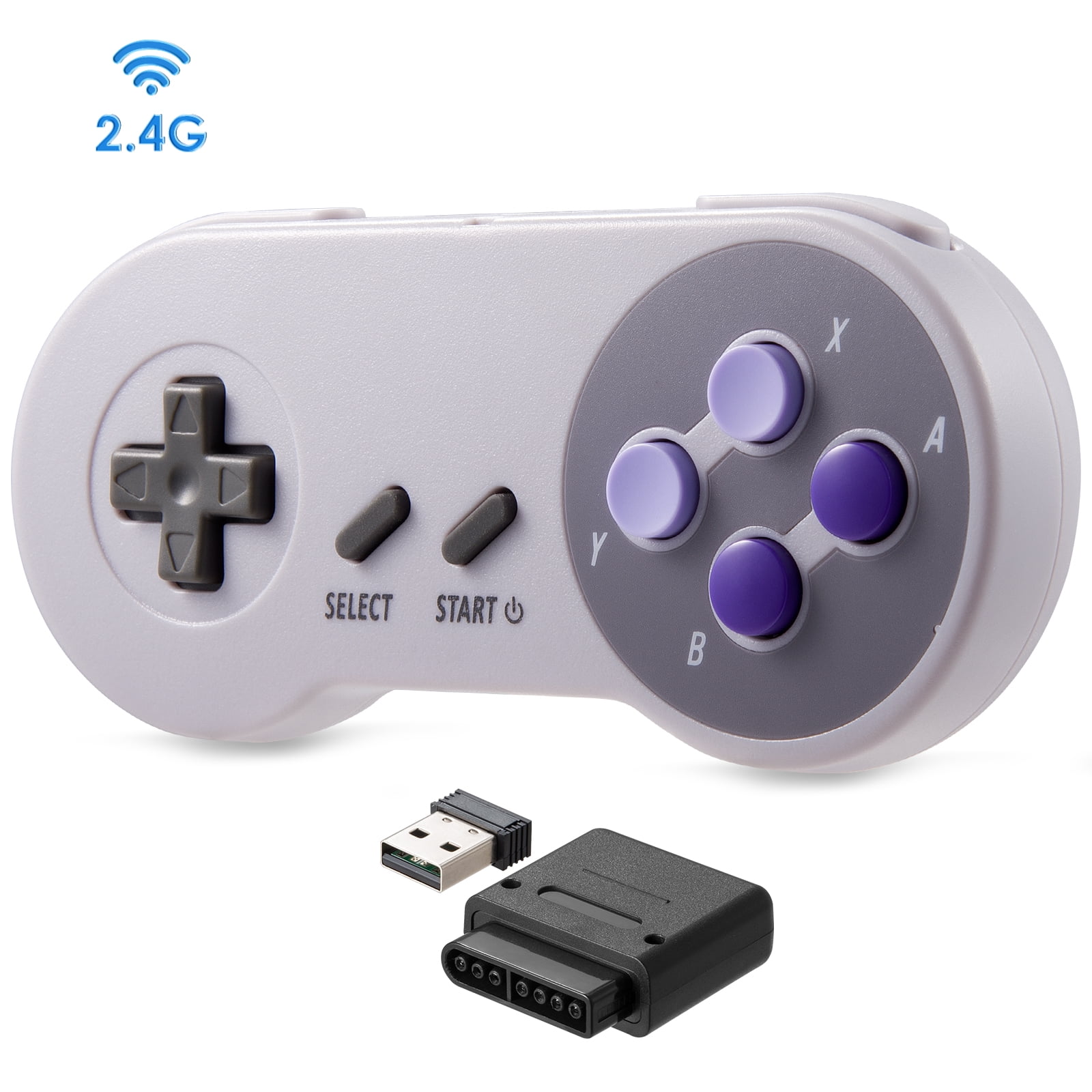 LUXMO Wireless SNES Controller | Lightweight - Walmart Business Supplies