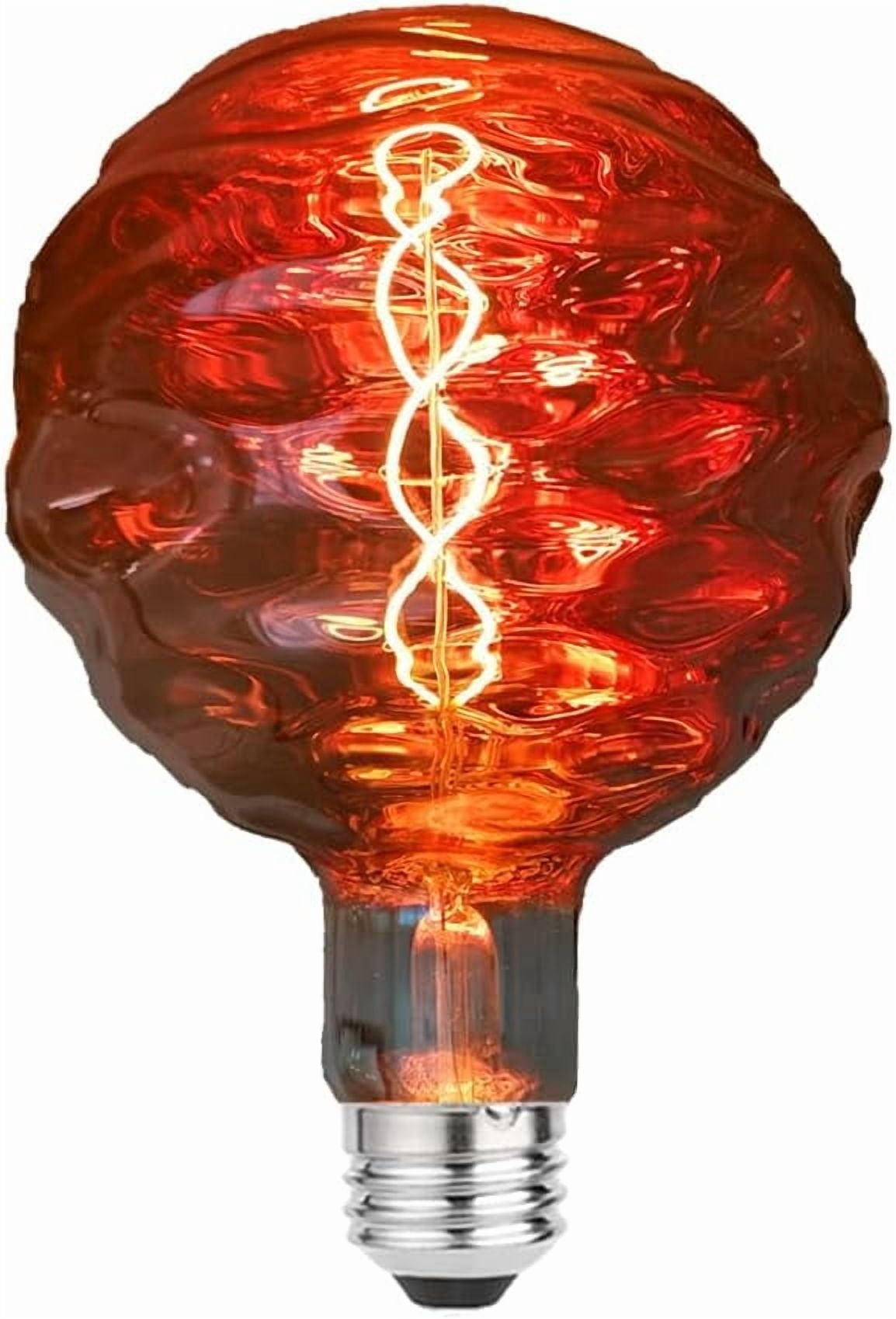 Luxon LED 6W 60W Equivalent Warm White 2700K Huge Edison Light Bulb ...
