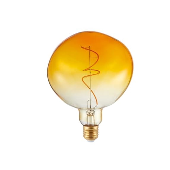 LUXON Large LED Light Bulb,T150 Oversize 6W(60W Equ) Huge Edison Bulbs ...