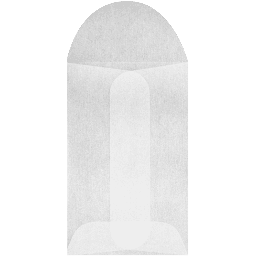 LUXPaper 1 3/4 x 2 3/4 Open End Envelopes, Glassine, 100/Pack - Walmart.com