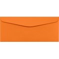 Luxpaper 10 Flap Business Envelopes 4 1 8 X 9 1 2 Mandarin