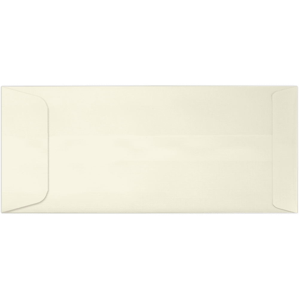 LUXPaper #10 Open End Envelopes w/Peel & Press, 4 1/8 x 9 1/2, Natural ...