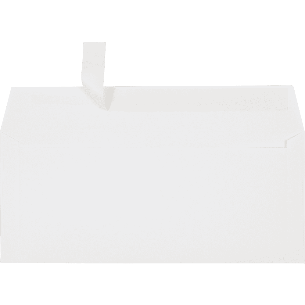 LUXPaper #10 Regular Envelopes, 4 1/8 x 9 1/2, White, 50/Pack - Walmart.com