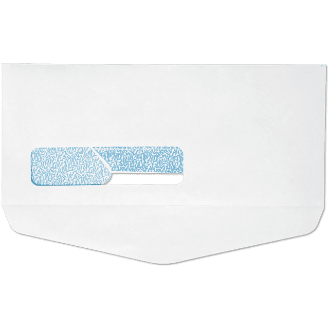 LUXPaper #10 Window Bottom Flap Envelopes, 4 1/8 x 9 1/2, White, 1000 ...
