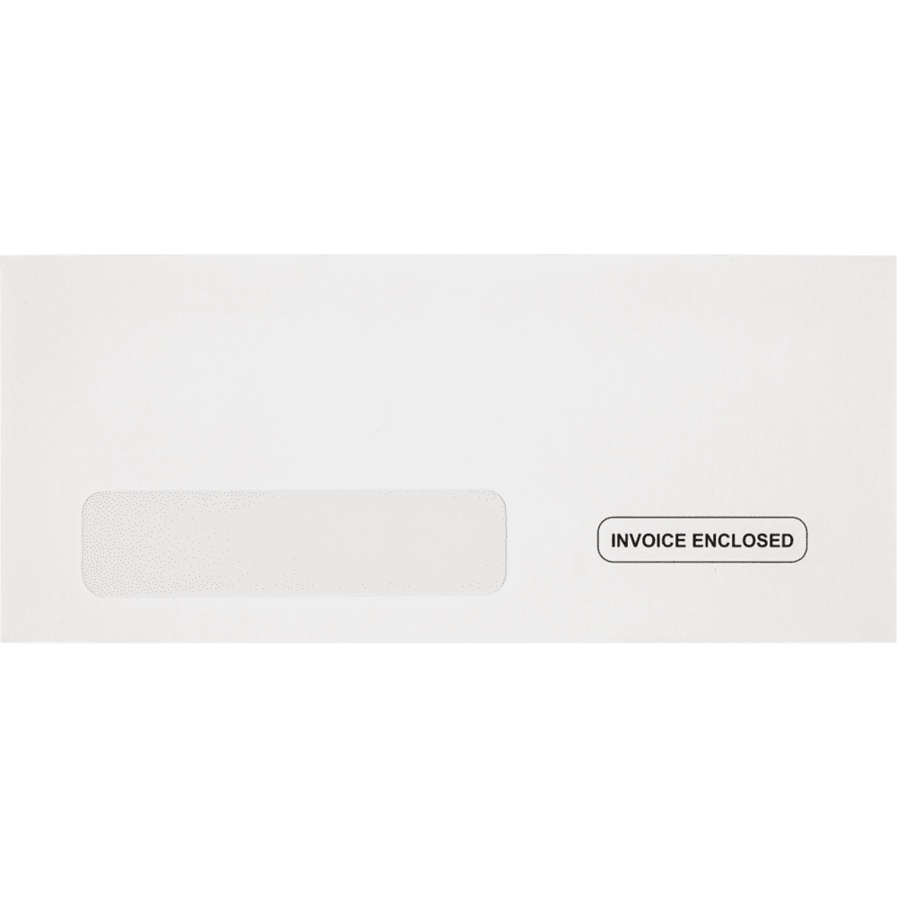 LUXPaper #10 Window Envelopes, 4 1/8 x 9 1/2, Bright White, 50/Pack ...
