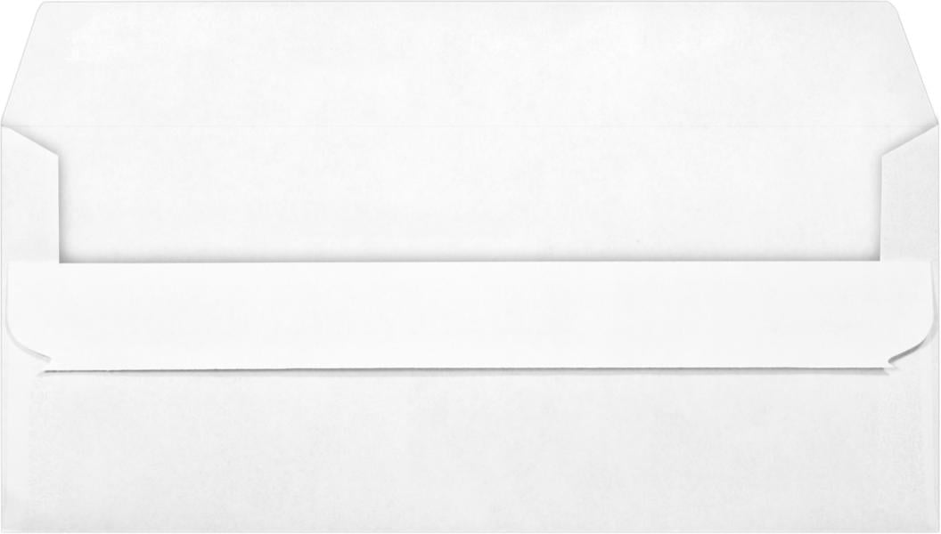 LUXPaper #10 Window Envelopes, 4 1/8 x 9 1/2, White, 50/Pack - Walmart.com