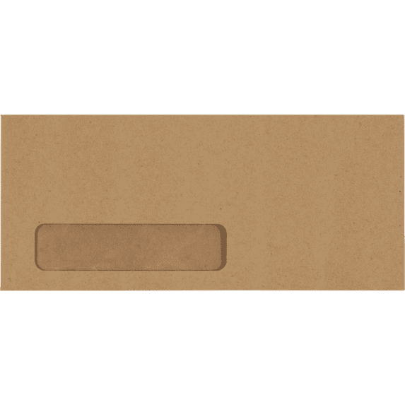LUXPaper #10 Window Envelopes w/Peel & Press, 4 1/8 x 9 1/2, Grocery ...