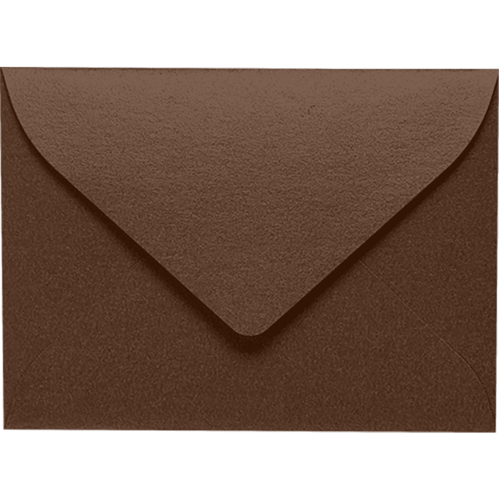 LUXPaper #17 Mini Envelopes, 2 11/16 x 3 11/16, Bronze Metallic, 1000 ...