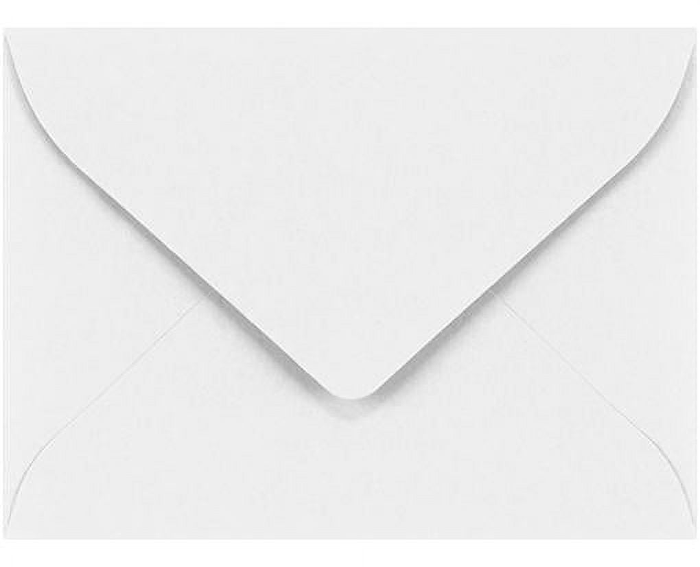 LUXPaper #17 Mini Envelopes, 70 lb. Bright White, 2 11/16 x 3 11/16, 50 ...