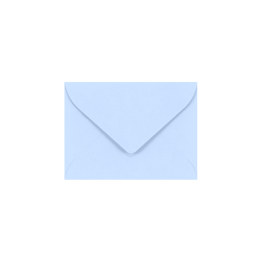 LUXPaper #17 Mini Envelopes, 80 lb. Baby Blue, 2 11/16 x 3 11/16 , 250 ...