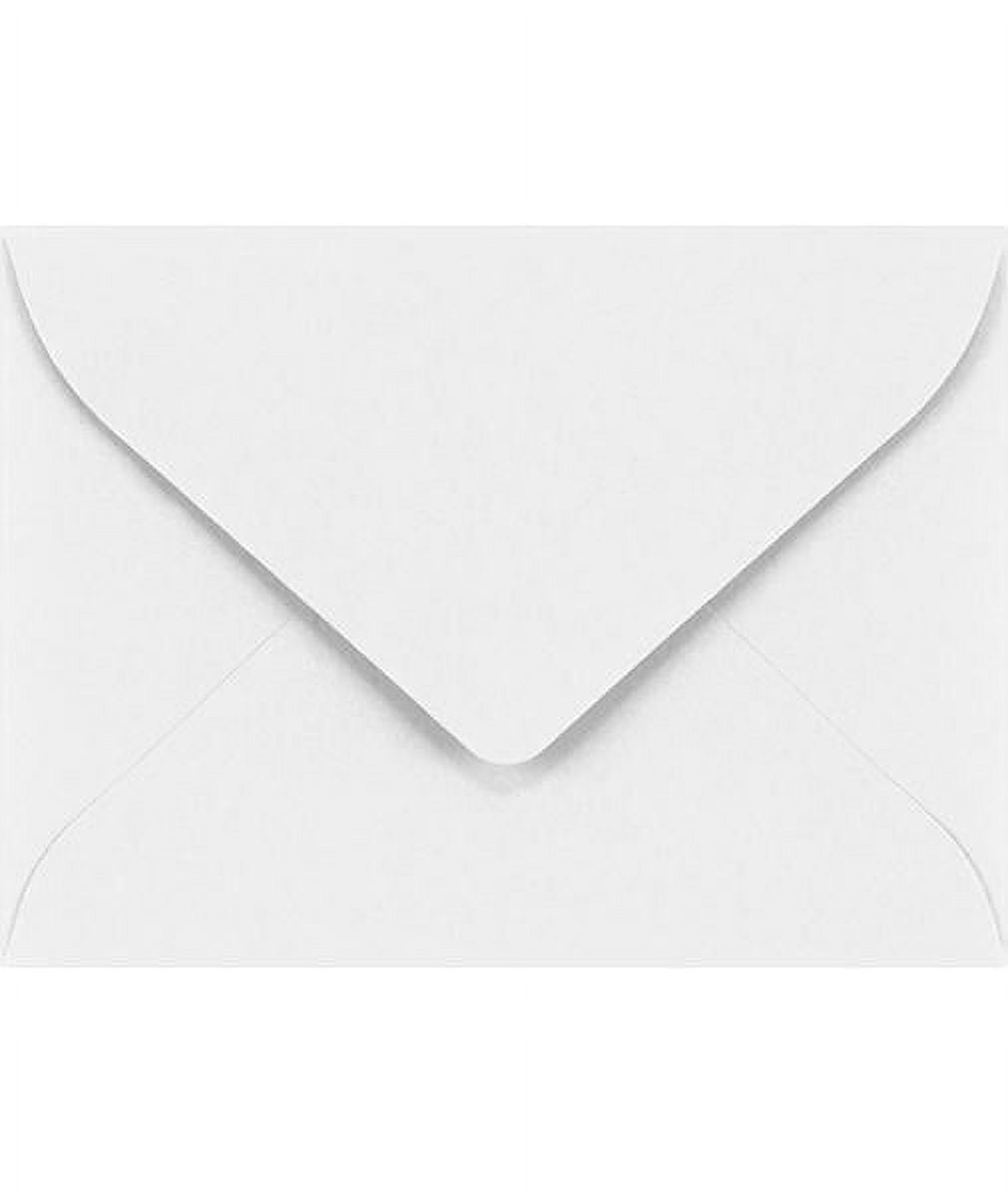 LUXPaper #17 Mini Gift Card Envelopes, 2 11/16 x 3 11/16, Bright White ...