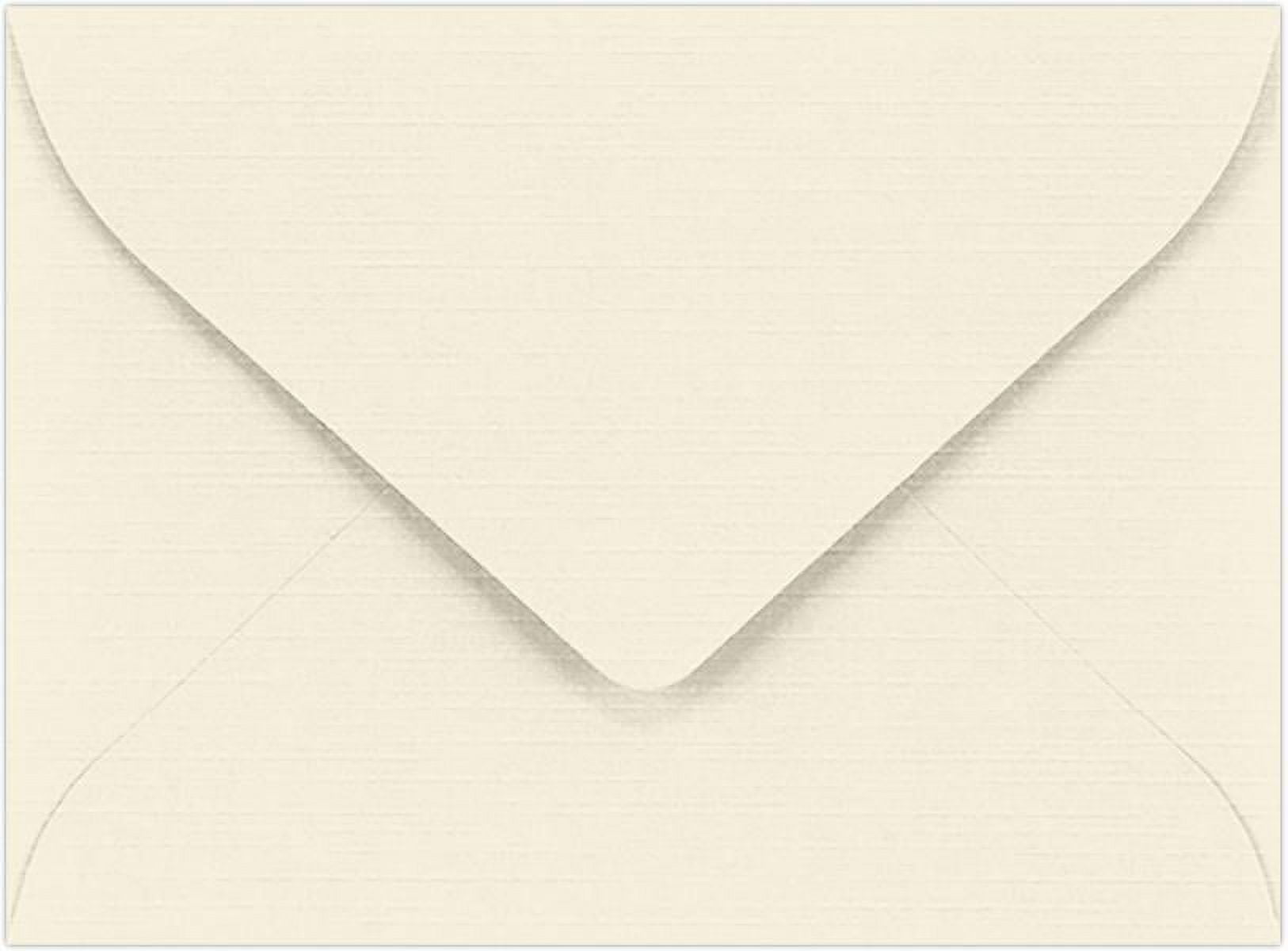 LUXPaper #17 Mini Gift Card Envelopes, 2 11/16 x 3 11/16, Natural Linen ...