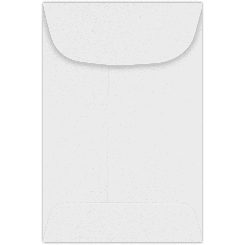 LUXPaper #4 Coin Envelopes, 3 x 4 1/2, Bright White, 250/Pack - Walmart.com