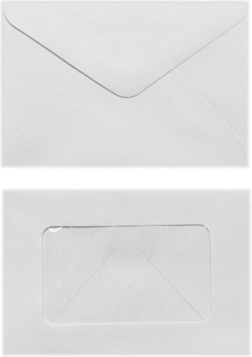 LUXPaper #56 Mini Envelopes, 3 x 4 1/2, White, 50/Pack - Walmart.com