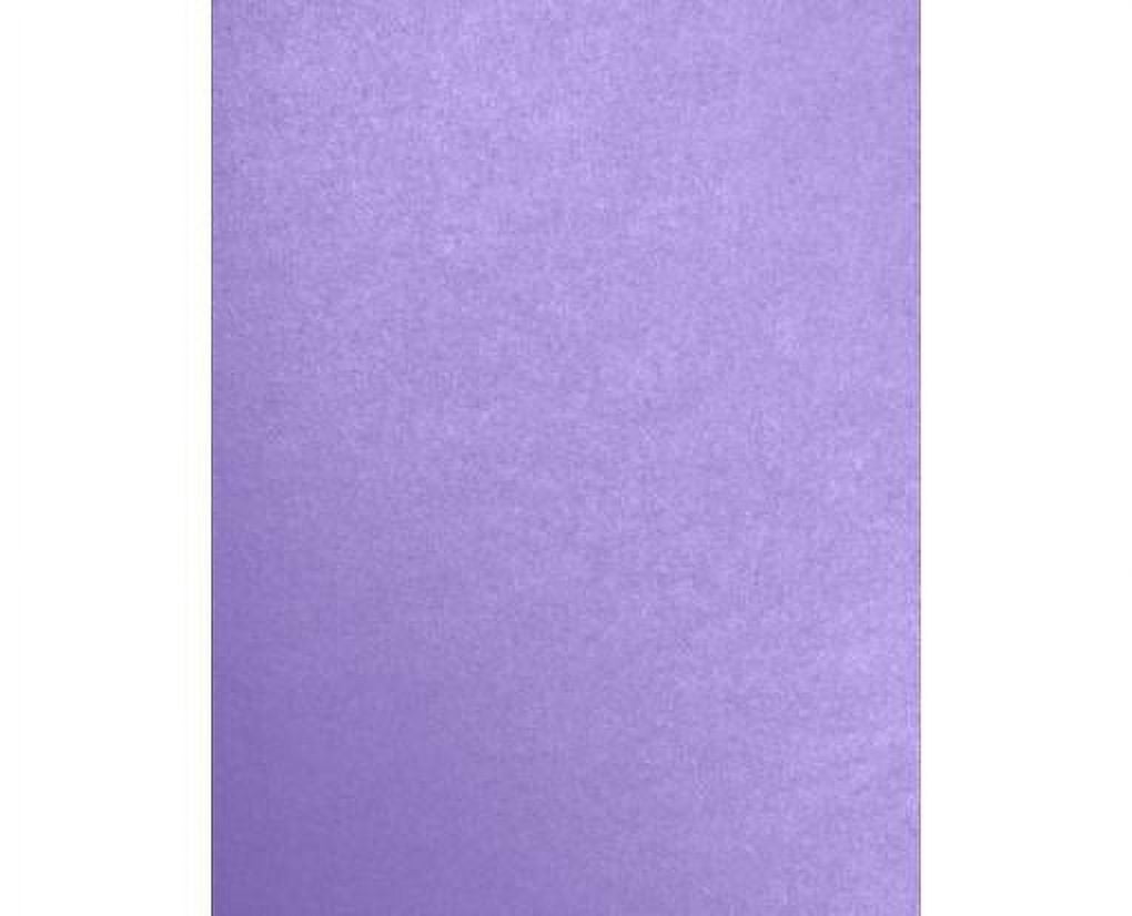 LUXPaper 8 1/2 x 11 Cardstock, 105lb. Amethyst Purple Metallic, 250 ...