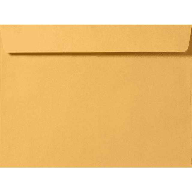 LUXPaper 9 1/2 x 12 5/8 Booklet Envelopes, Brown Kraft, 1000/Pack ...