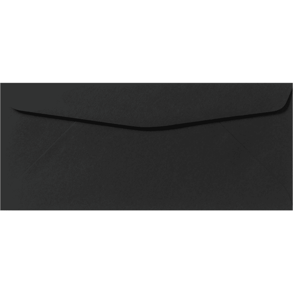 LUXPaper #9 Regular Envelopes, 3 7/8 x 8 7/8, Midnight Black, 50/Pack ...