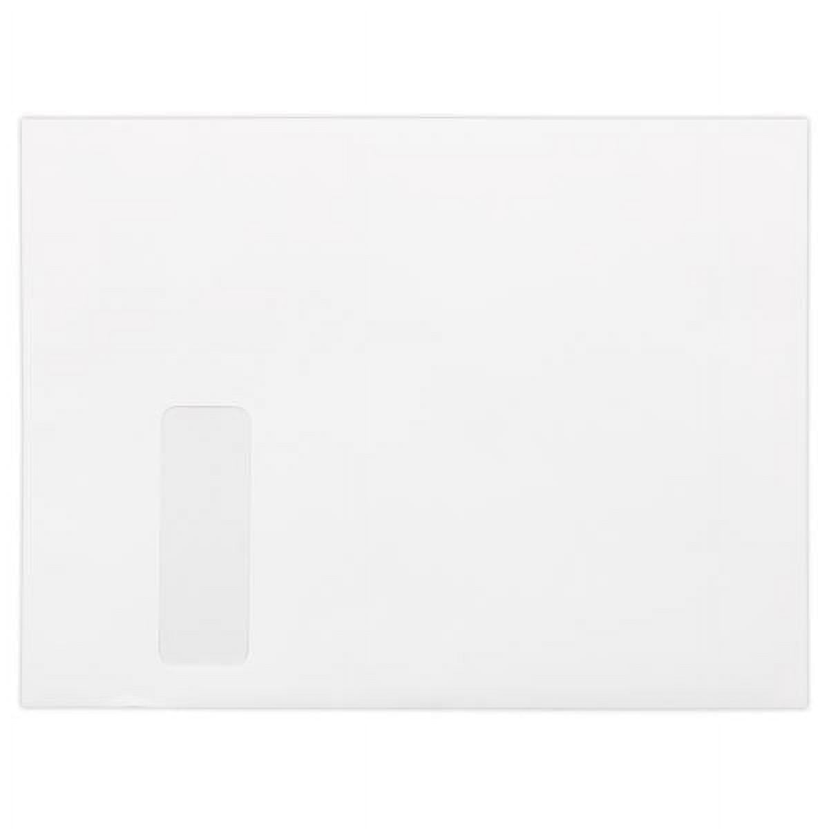 LUXPaper 9 x 12 Booklet Window Envelopes, Bright White, 250/Pack ...