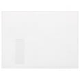LUXPaper 9 x 12 Booklet Window Envelopes, Bright White, 250/Pack ...