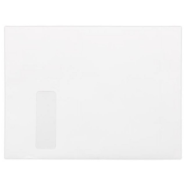 LUXPaper 9 x 12 Booklet Window Envelopes, Bright White, 250/Pack ...