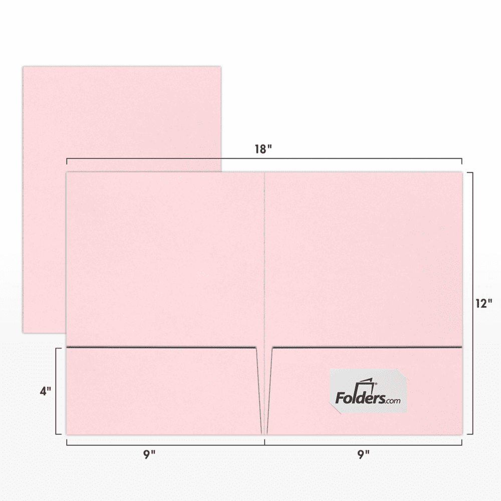 LUXPaper 9 x 12 Presentation Folders, Candy Pink, 10/Pack - Walmart.com