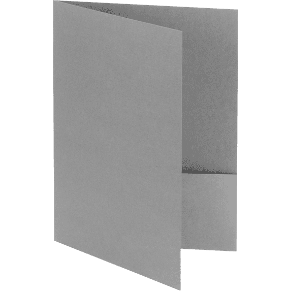 LUXPaper 9 x 12 Presentation Folders, Gray Linen, 50/Pack - Walmart.com