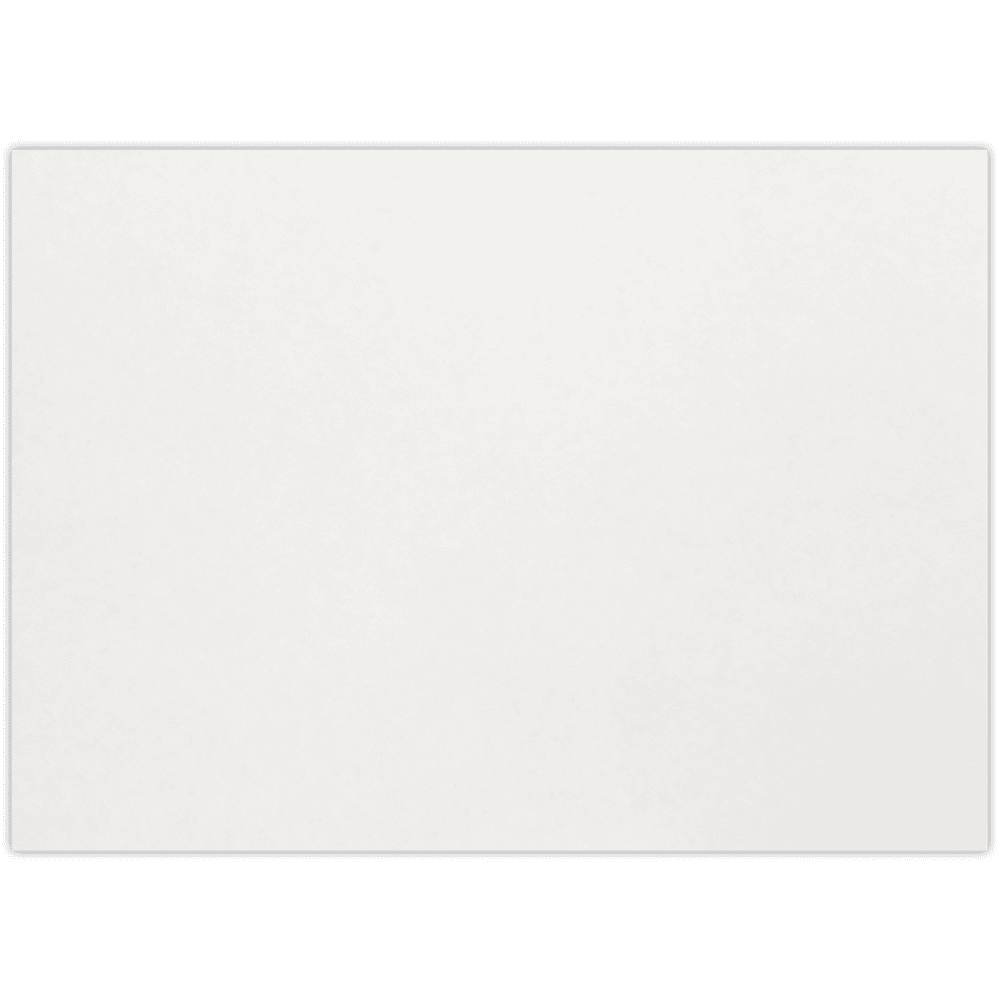 LUXPaper A1 Flat Card, 3 1/2 x 4 7/8, Natural White, 50/Pack - Walmart.com