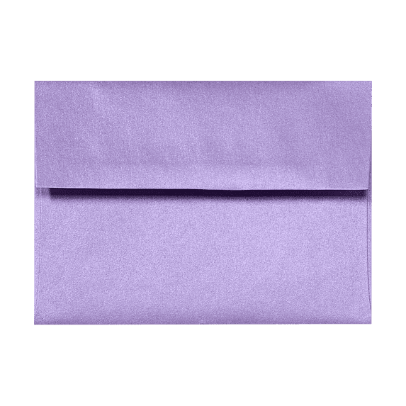LUXPaper A2 Invitation Envelopes, 4 3/8 x 5 3/4, Amethyst Purple ...