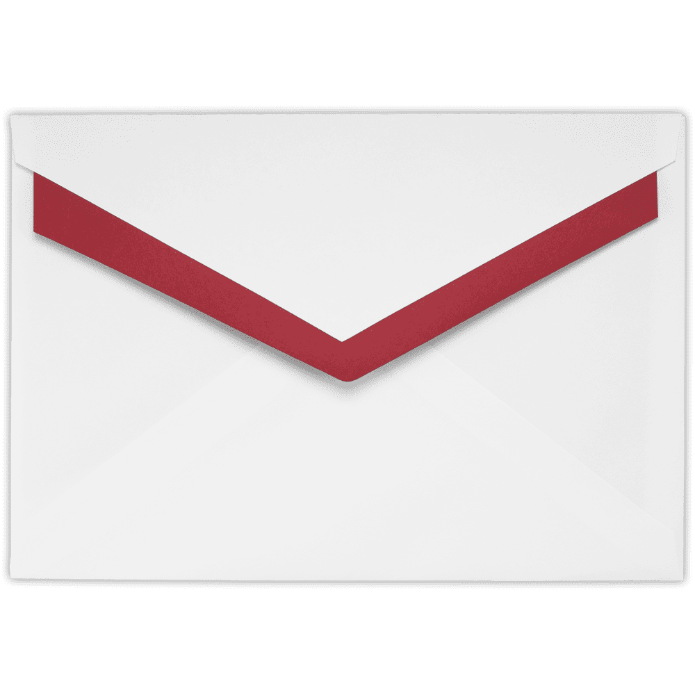 LUXPaper A7 Foil Lined Envelopes, 5 7/16 x 7 7/8, 80lb White with ...