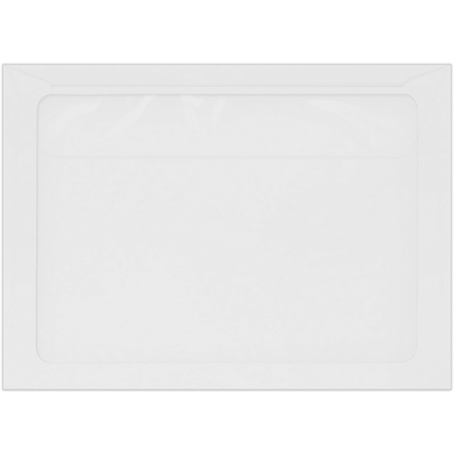 LUXPaper A7 Full Face Window Envelopes, Peel & Press, 5 1/4 x 7 1/4 ...