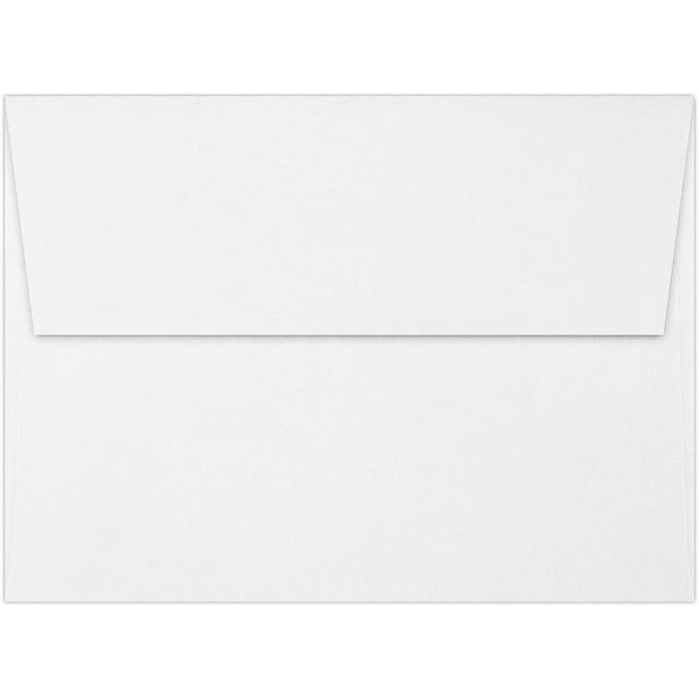 LUXPaper A7 Invitation Envelopes, 5 1/4 x 7 1/4, Bright White, 50/Pack ...